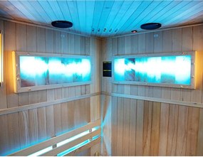 BPS-koupelny Finská sauna Relax  120x120, 1-2 osoby