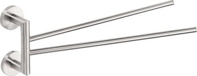 Sapho X-STEEL - Otočný držák ručníků, délka 44 cm, nerez XS405