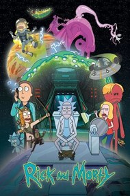 Postershop Plakát - Rick and Morty (Toilet Adventure)