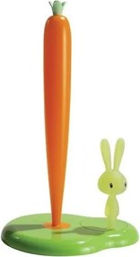 Stojan na roli papírových utěrek Bunny & Carrot 34 cm zelený