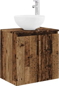 Sada koupelnových skříněk 3 ks Staré dřevo 49,5 x 41 x 64,5 cm 3405635