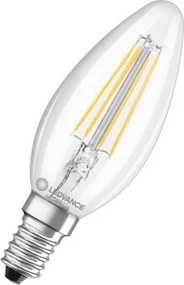 LED žárovka E14 LEDVANCE CL B FIL 4W (40W) teplá bílá (2700K) svíčka