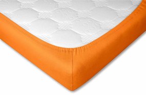 Dadka Jersey prostěradlo pomeranč B  Jersey prostěradlo pomeranč 200x220x20 cm