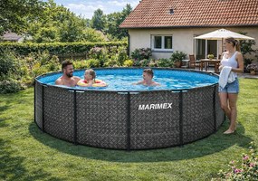 Bazén Marimex Florida 4,57x1,32 m bez příslušenství - motiv RATAN