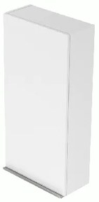 Cersanit - VIRGO závěsná zrcadlová skříňka 40cm, šedá-černá, S522-012