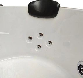 BPS-koupelny Hydromasážní vířivá vana Orino 632 135x135 s ohřevem vody