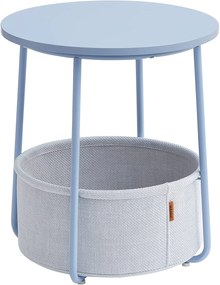 Vasagle pÅÃ­ruÄnÃ­ stolek - modrÃ¡ - 45x50x45 cm