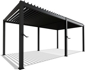 Juskys Lamelová pergola Tahiti Velikost: 3 × 4 m