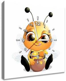 Gario Obraz s hodinami Včelka s mediky Rozměry: 30 x 30 cm
