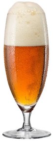 Crystalex Sklenice na pivo na stopce 380 ml, 6 ks