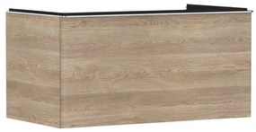 Hansgrohe Xelu Q - Umyvadlová skříňka, 50x98x55 cm, 1 zásuvka, přírodní dub/chrom 54060000