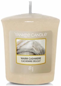 Yankee Candle – votivní svíčka Warm Cashmere (Hřejivý kašmír), 49 g