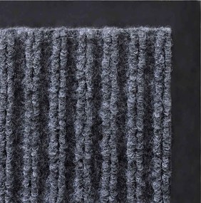 Rohožka šedá 90x60 cm PVC 241274
