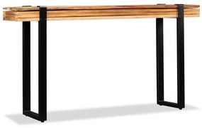 Odkládací stolek, délkově nastavitelný, recyklované dřevo,  244594