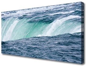 Obraz na plátně Vodopád Příroda Voda 100x50 cm