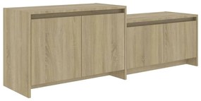 TV skříňka dub sonoma 146,5 x 35 x 50 cm kompozitní dřevo - Default Title