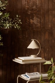 Ferm Living Designová stmívatelná lampa Meridian Cashmere, béžová barva, kov