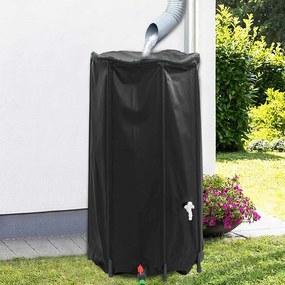 Nádrž na vodu s kohoutkem skládací 250 l PVC 155998
