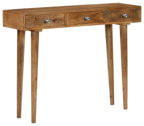 Konzolový stolek z masivního mangovníku 102 x 30 x 79 cm,  246976