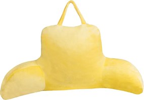 Bellatex Polštář - opěrka na čtení Žlutá 50x100 cm