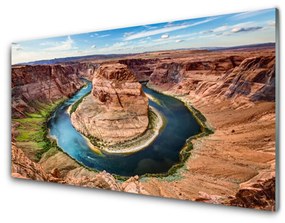 akrylový obraz Velký Kaňon Krajina 125x50 cm