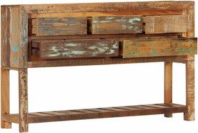 Příborník 120 x 30 x 75 cm masivní recyklované dřevo 247478