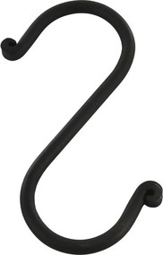 Černý antik závěsný háček Terrié L - 5*11 cm