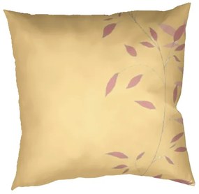 Dadka Povlak na polštář flanel Mandevila pudrová na banánovém 40x40 cm