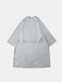 Sinsay - Jednobarevný kimono župan - sříbrná