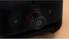 Bosch MyMoment TAT3M123 černá / Topinkovač / 950 W / 2 topinky / centr