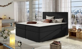 Dvoulůžková postel BOLERO 180x200 Sawana 14 černá