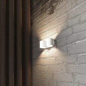 Sollux Lighting Nástěnné svítidlo ORBIS 2 bílé