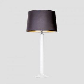 4concepts Designová stolní lampa FJORD WHITE Barva: Černo-bílá