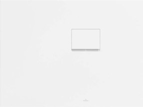 Villeroy & Boch Squaro Infinity - Sprchová vanička, 100x75 cm, Stone White UDQ1075SQI2RV-RW