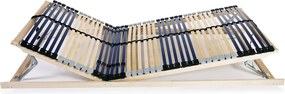 Lamelový rošt postele se 42 lamelami 7 zón 100 x 200 cm 246476