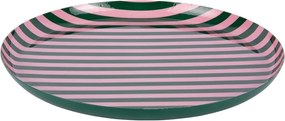 Zelený/světle růžový železný talíř ø 30 cm Animado – PT LIVING