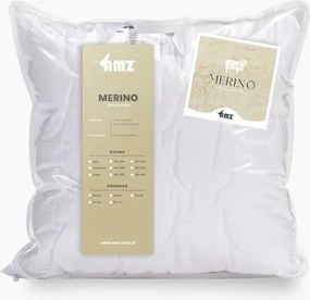 Amz Merino Polštář Prošívaná 50x60 100% Merino vlna 550 g