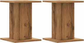 Stojany na rostliny 2 ks dub artisan 30 x 30 x 40 cm kompozit 3307854