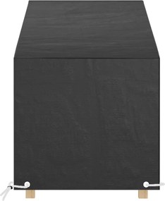 Plachty na zahradní lehátko 2 ks 12 oček 205 x 75 x 40/70 cm PE 3155394