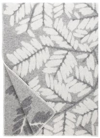 Vlněná deka Verso 130x180, šedá