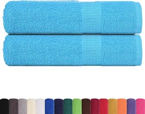 Ručníky FROGN 2 ks tyrkysové 100x150 cm 360 g/m² 136980