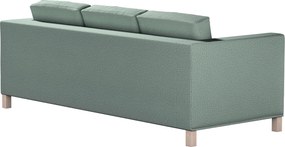 Potah na pohovku IKEA  Karlanda 3-místná nerozkládací, krátký barva zelená látka pletený vzor