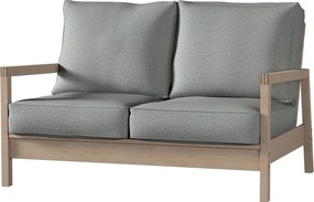 Potah na pohovku IKEA Lillberg 2-místná nerozkládací barva modrá látka pletený vzor