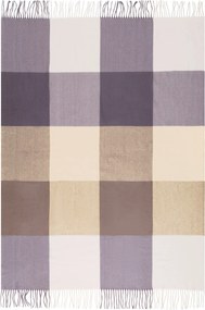 Livarno® Hebká deka, 130 x 170 cm (lila fialová)
