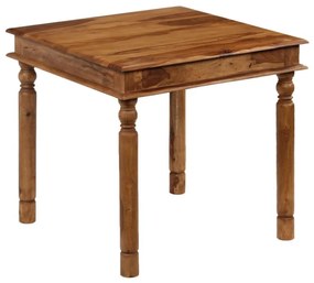 Jídelní stůl z masivního sheeshamového dřeva 80 x 80 x 77 cm,  246251 HangarStore.cz