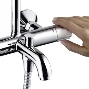 Hansgrohe Vernis Blend - Sprchový set Showerpipe 200 s vanovým termost