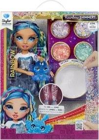 MGA Rainbow High Shimmers panenka Skyler / Se třpytivým slizem / od 4