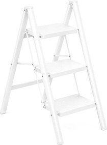 Skládací schůdky EASYSTEP 3-stupňové bílé