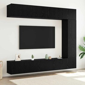 Sestava TV skříněk 5 ks Černý dub Kompozitní dřevo 3332529