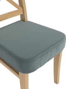 Sedák na židli IKEA Ingolf barva zelená látka sametová